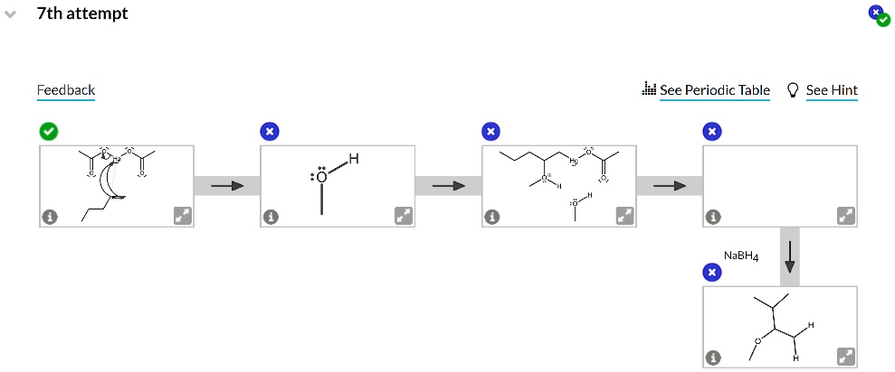SOLVED: Mercuric oxidation in methanol, followed by NaBH4 reduction ...