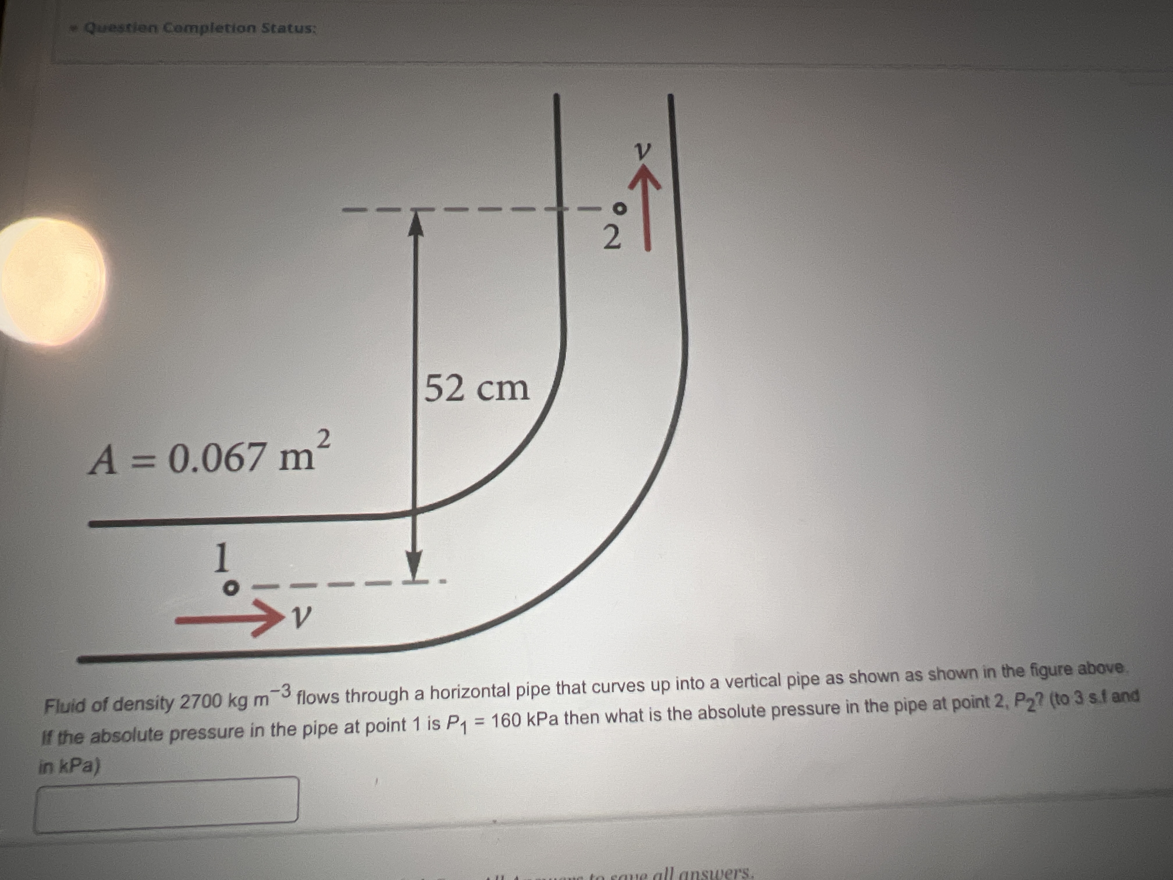 questien completion 5tatus fluid of density 2700 mathrmkg mathrmm 3 ... questien completion 5tatus fluid of density 2700 mathrmkg mathrmm 3 ...