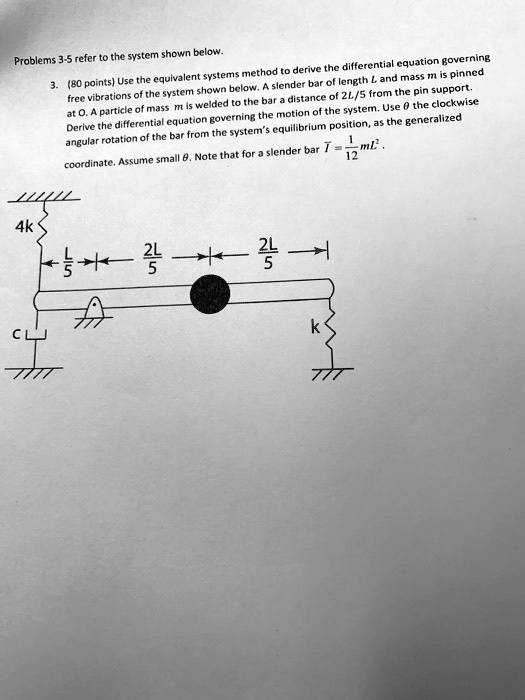 problems 3 5 refer to the system shown below 3 80 points use the equivalent systems method to ...