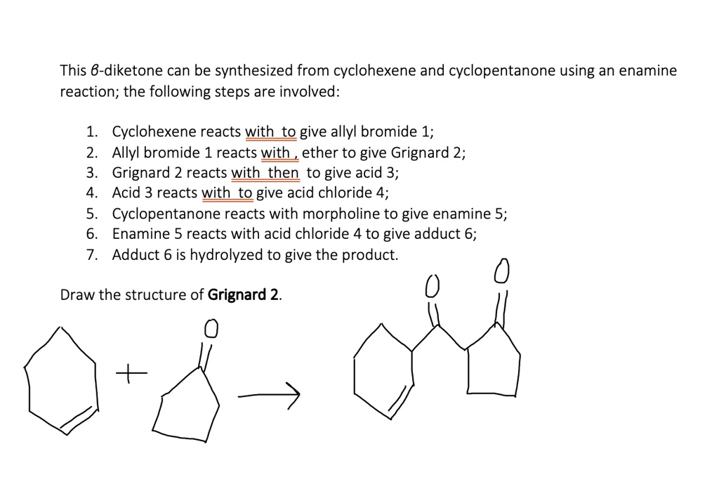 this 8 diketone can be synthesized from cyclohexene and cyclopentanone ...