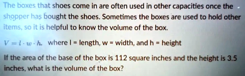 The boxes that shoes come in are often used in other capacities once ...
