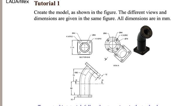 SOLVED: Use Fusion 360 and provide step-by-step guidelines with ...