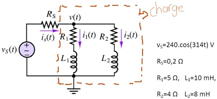 SOLVED: Calculate in the above one-phase alternating current circuit, the reactance and ...