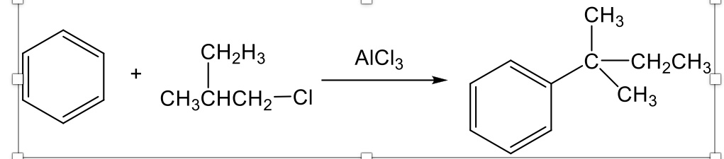 the following friedel crafts alkylation reaction involves cation ...