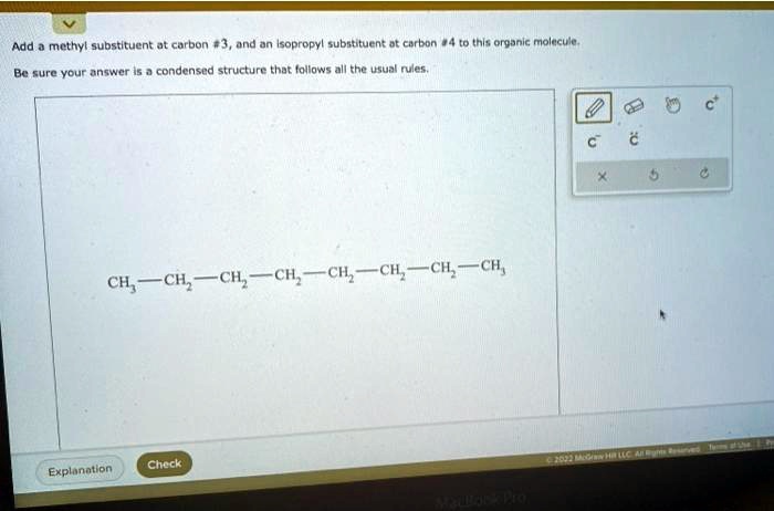 Isopropyl Substituent Iupac Name