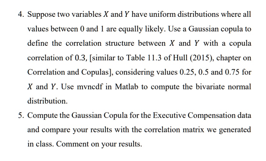 SOLVED: 4. Suppose two variables X and Y have uniform distributions ...