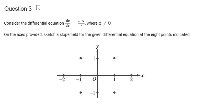 SOLVED: Question 3 Consider the differential equation d where € = 0. On ...