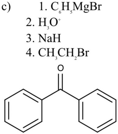 SOLVED: Predict the major organic product after the sequence of ...