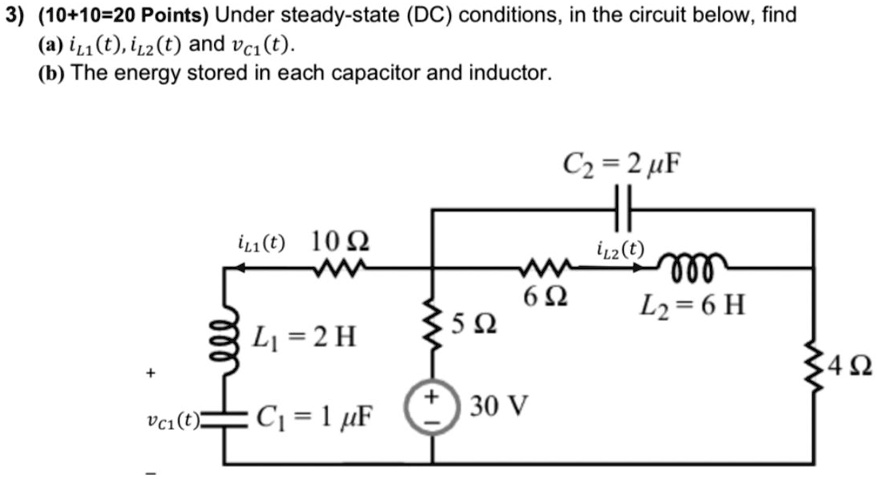 310102o pointsunder steady statedcconditionsin the circuit...
