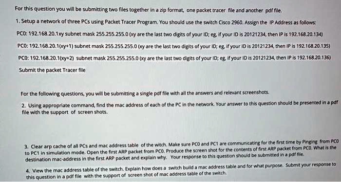Solved Setup A Network Of Three Pcs Using Packet Tracer Program You 