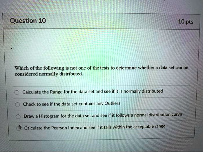 SOLVED: Question 10 10 pts Which ofthe following is not one of the ...
