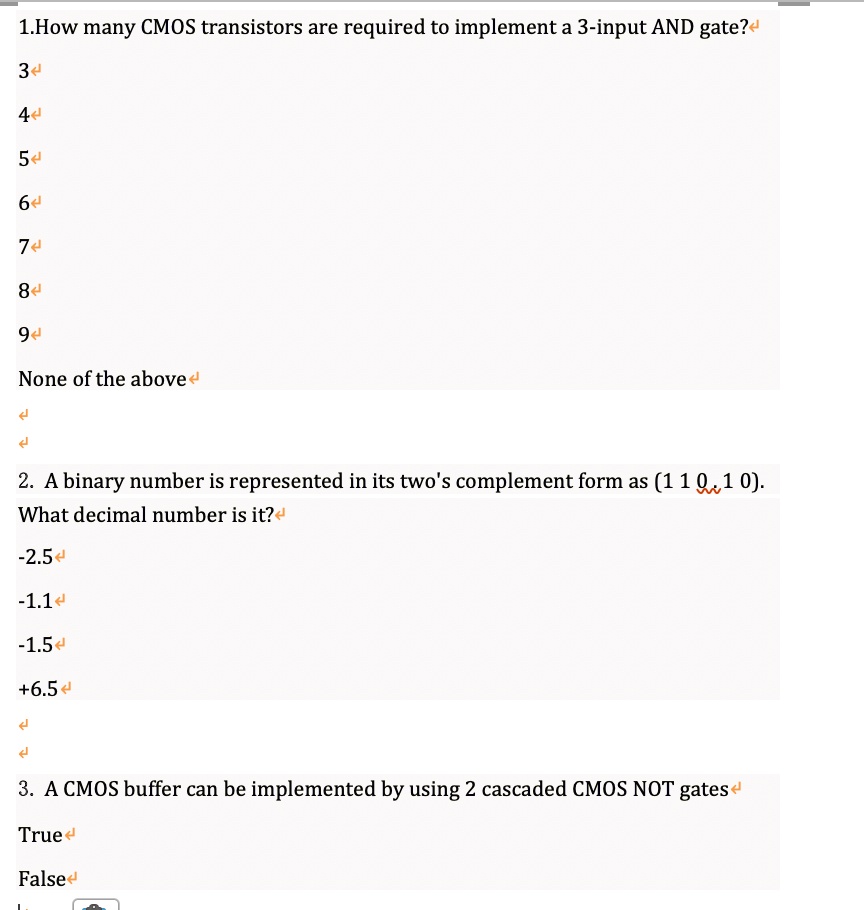 SOLVED: How many CMOS transistors are required to implement a 3-input ...