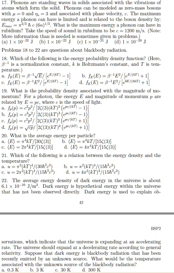 17 phonons are standing waves in solids associated with the vibrations ...