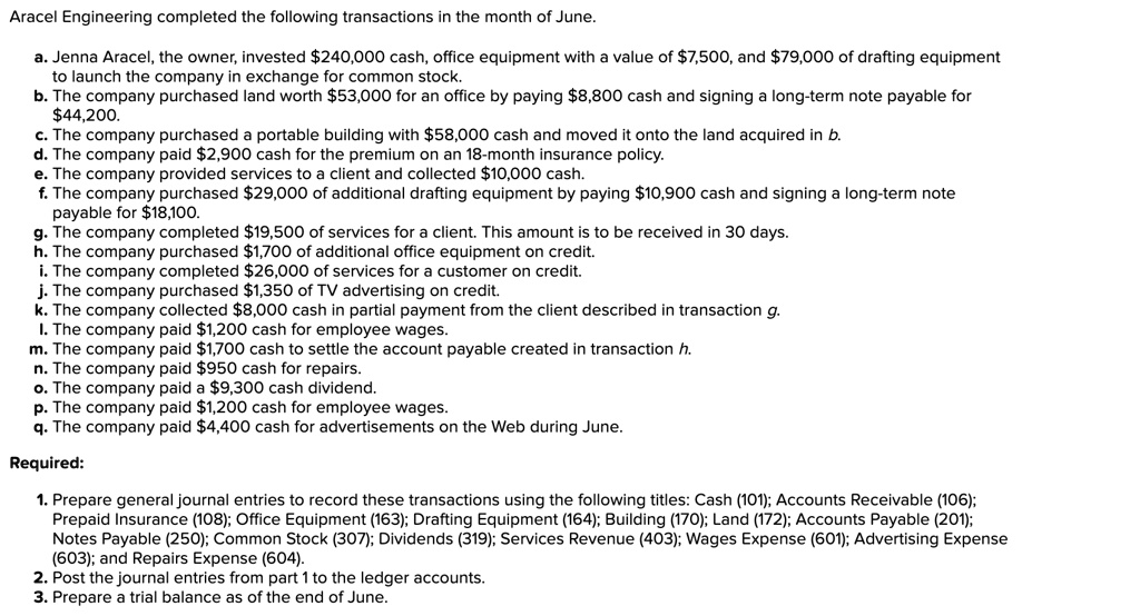 SOLVED: Texts: Please help, thank you in advance! Aracel Engineering ...