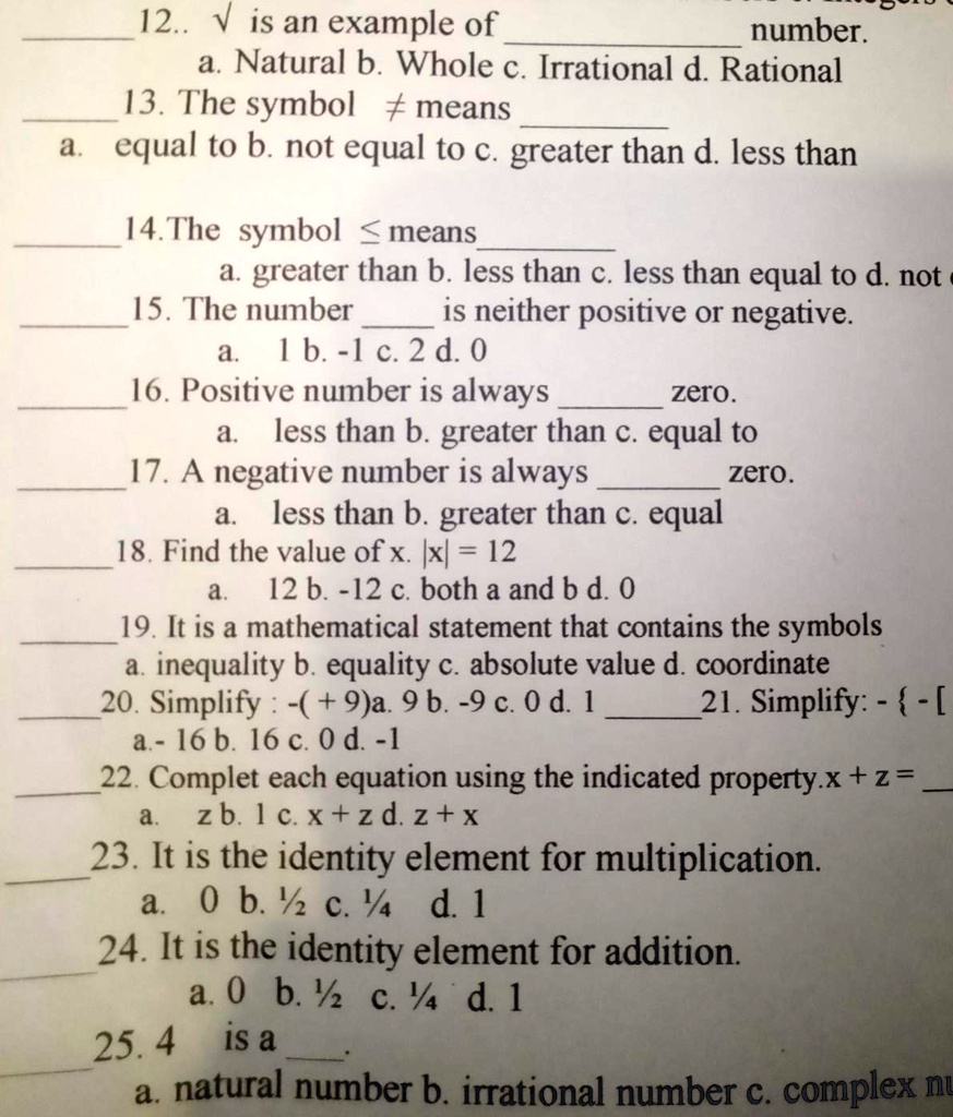 SOLVED: Please answer my summative test because this is it. 12. V is an ...