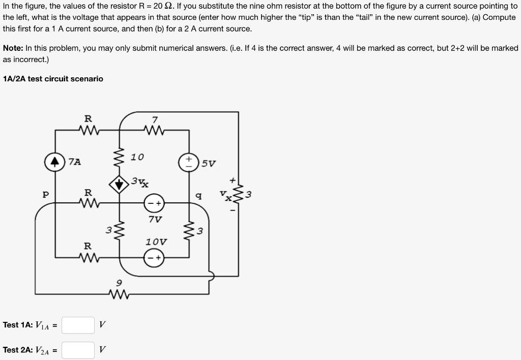 SOLVED: In the figure, the values of the resistor R = 20 Î©. If you ...