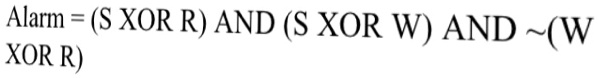 SOLVED: Implement using a) and/or logic gates b) NAND/NOR Alarm = (S ...