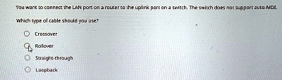 you want to connect the lan port on a router to the uplink port on a ...