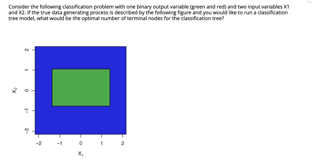 Solved Consider The Following Classification Problem With One Binary 1660