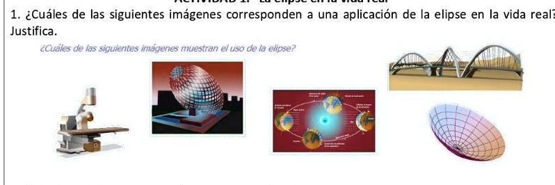 en cual de las siguientes imagenes corresponde a una figura elipse en ...