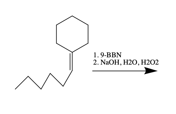 SOLVED: 1. 9-BBN 2. NaOH, H2O, H2O2