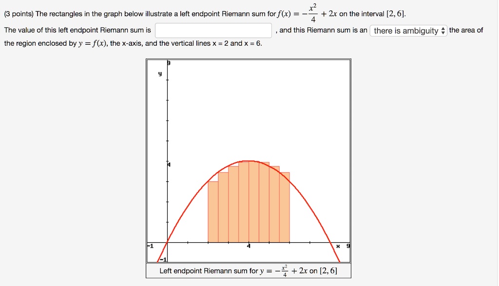 Solved 3 Points The Rectangles In The Graph Below Illustrate Left