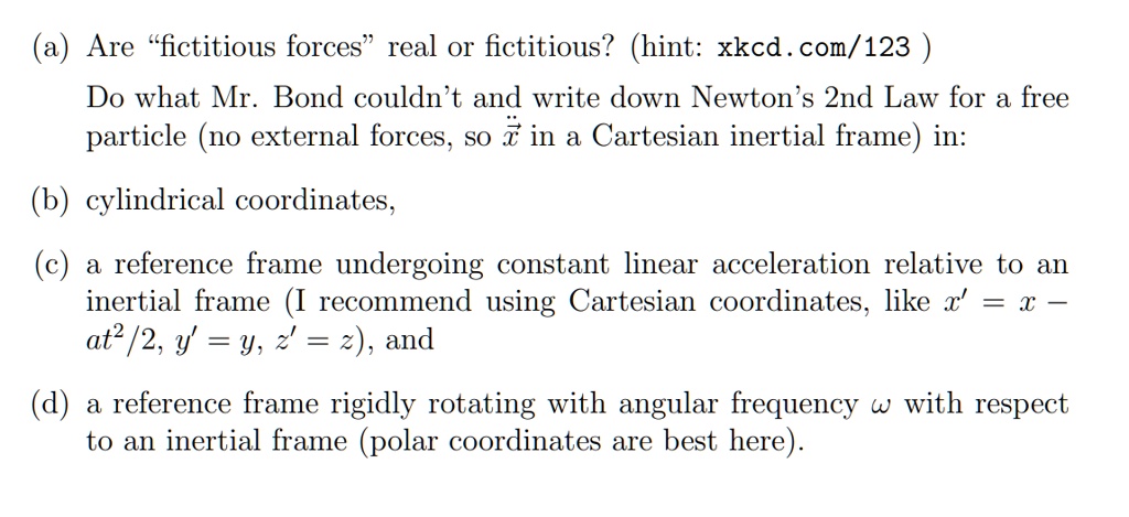 are fictitious forces real 01 fictitious hint xkcd con123 do what mr ...