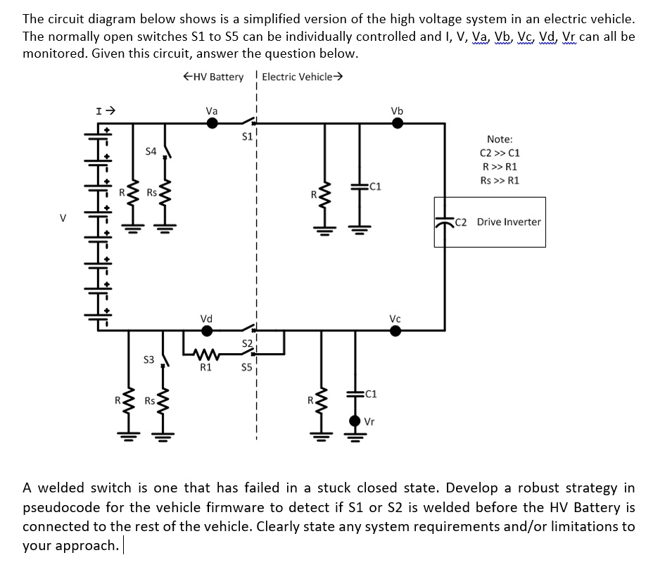 Thank you for your help. The circuit diagram below shows a simplified ...