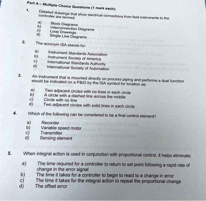 Part A - Multiple Choice Questions (1 mark each): 1. Detailed drawings ...