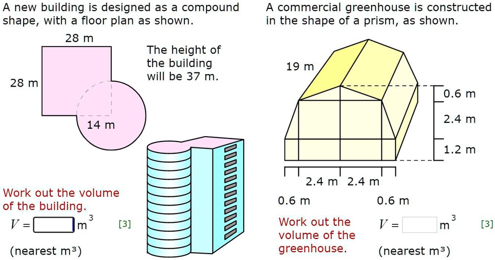 SOLVED: Hi guys, please help me with this one!!! A new building is ...