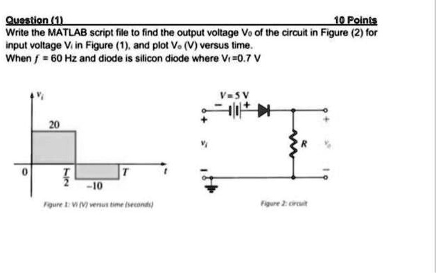 SOLVED: Question (1 10 Points): Write the MATLAB script file to find ... SOLVED: Question (1 10 Points): Write the MATLAB script file to find ...