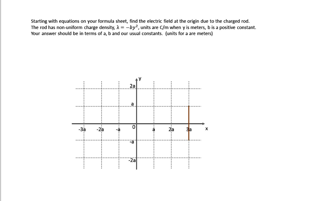SOLVED: Starting with equations on vour formula sheet, find the ...
