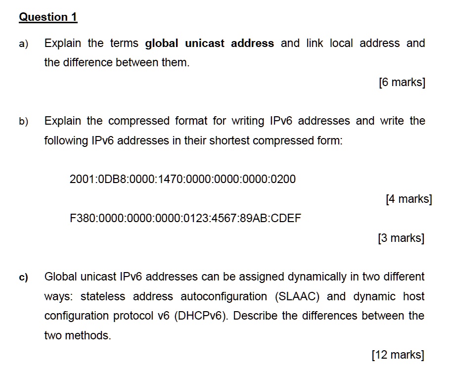 Solved Text Network Programming Q1 Question 1 A Explain The Terms