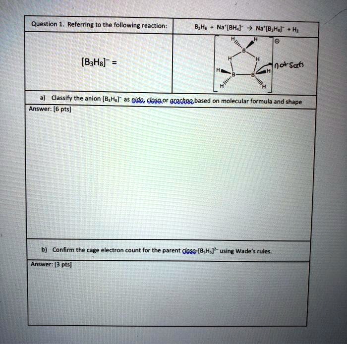 SOLVED: Questlon 1 Referring to the following reaction; BzHa Na [BH ... SOLVED: Questlon 1 Referring to the following reaction; BzHa Na [BH ...