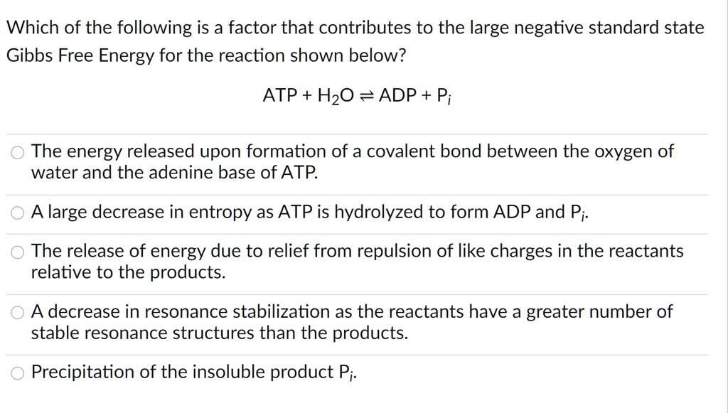 SOLVED: Which of the following is a factor that contributes to the ...