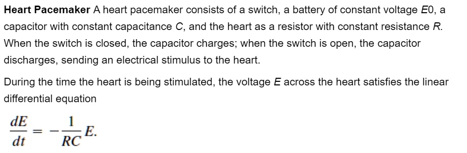 heart pacemaker a heart pacemaker consists of a switch battery of ...