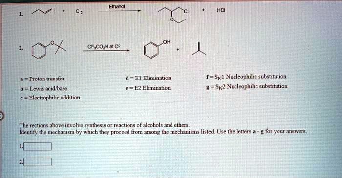 SOLVED: CF COHat0" Proton transfer Lewis acid-base Electrophilic ...