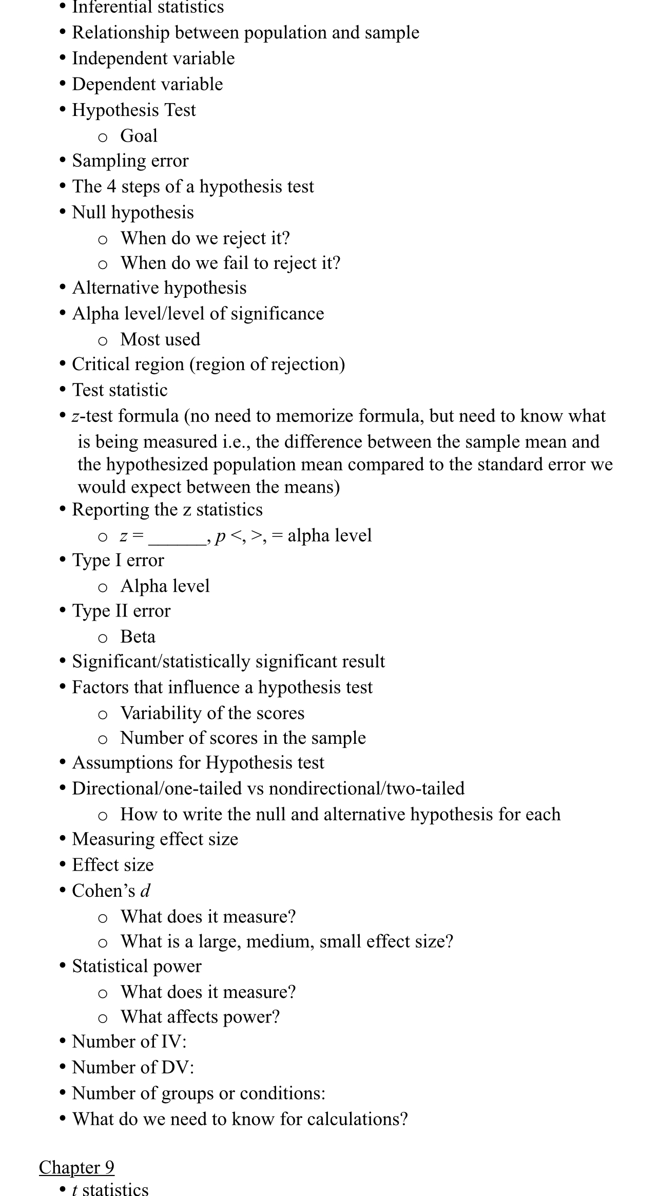 [GET ANSWER] - Inferential statistics - Relationship between population ...