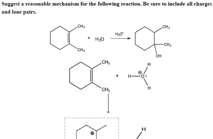 SOLVED: ' Suggest a reasonable mechanism for the following reaction. Be sure to include all ...