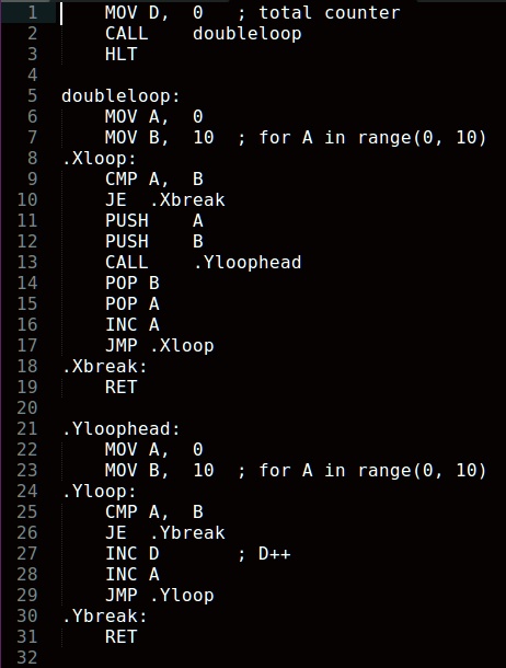 Solved If We Want The Value Stored In D To Be 49 That S Decimal When The Program Halts