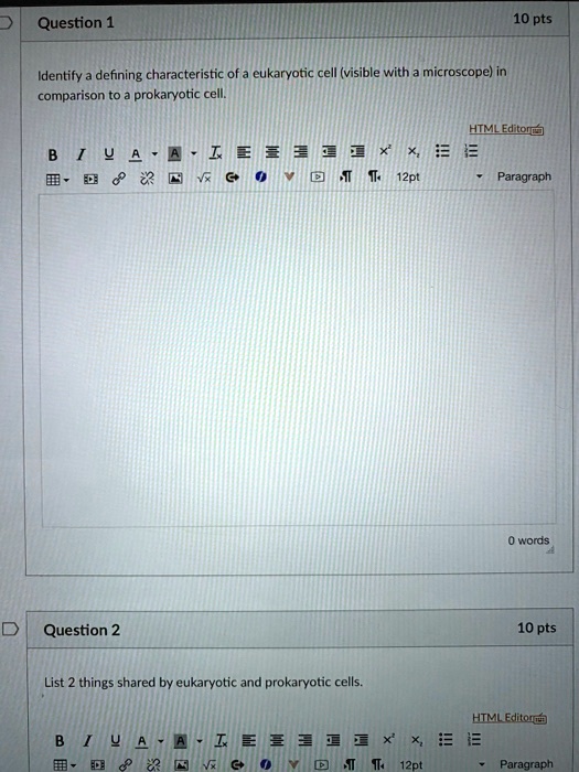 SOLVED: Question 10 pts Identify . defining characteristic of ... SOLVED: Question 10 pts Identify . defining characteristic of ...