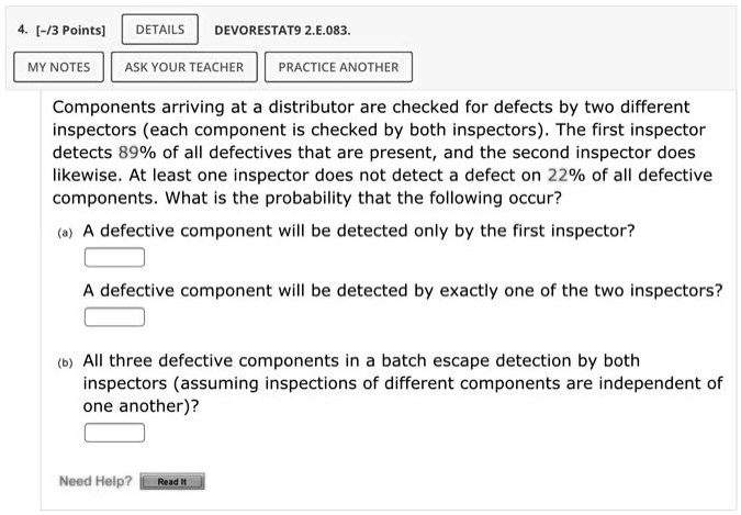 SOLVED: [-/3 Points] DETAILS DEVORESTAT9 2 083. MY NOTES ASK YOUR ...