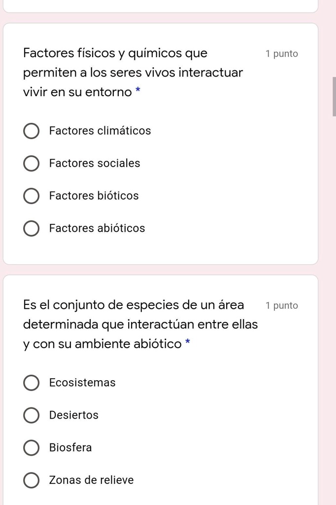SOLVED: Banda, me ayudan con mi Guía? :'3 Factores físicos y químicos ... SOLVED: Banda, me ayudan con mi Guía? :'3 Factores físicos y químicos ...