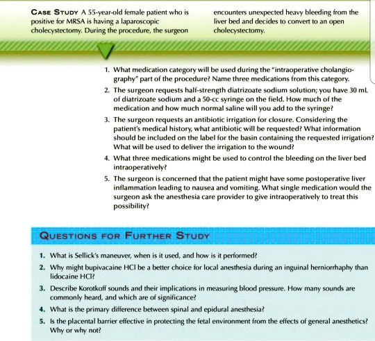 CASE STUDY A 55-year-old female patient who is positive for MRSA is ...
