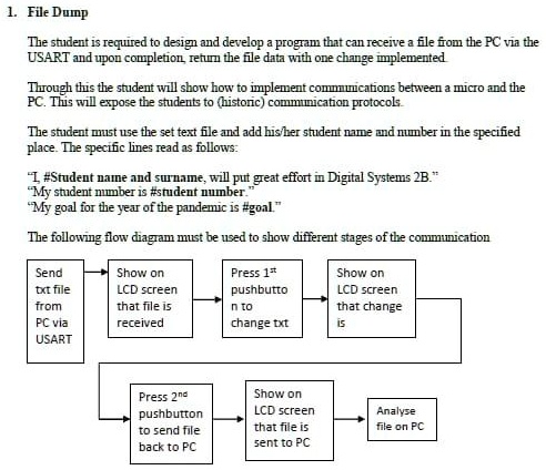 1. File Dump The student is required to design and develop a program ...