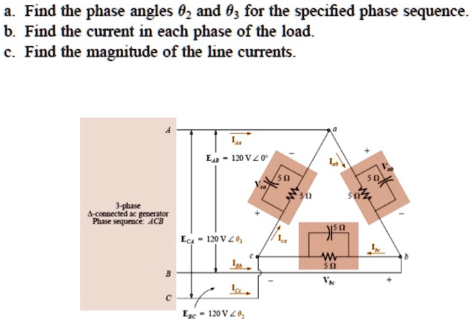 SOLVED: a. Find the phase angles Î¸1 and Î¸2 for the specified phase ...