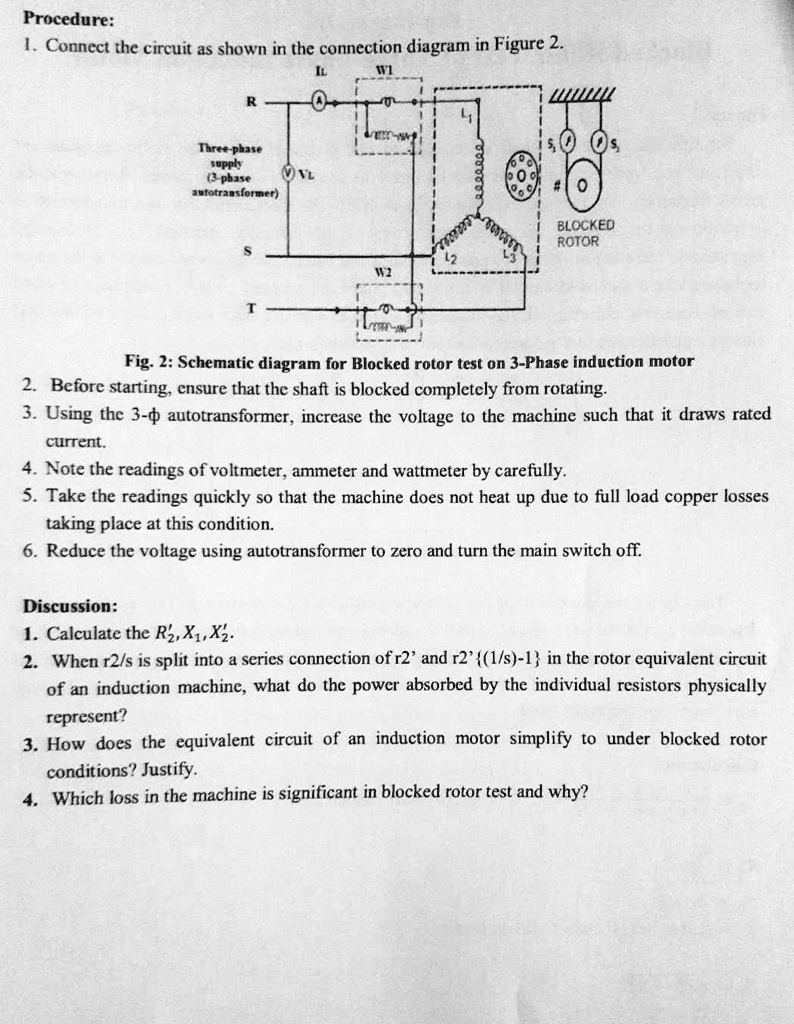SOLVED: Procedure: Three-phase supply (3-phase OV autotransformer ...
