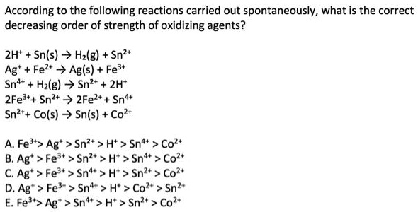 VIDEO solution: According to the following reactions carried out ...