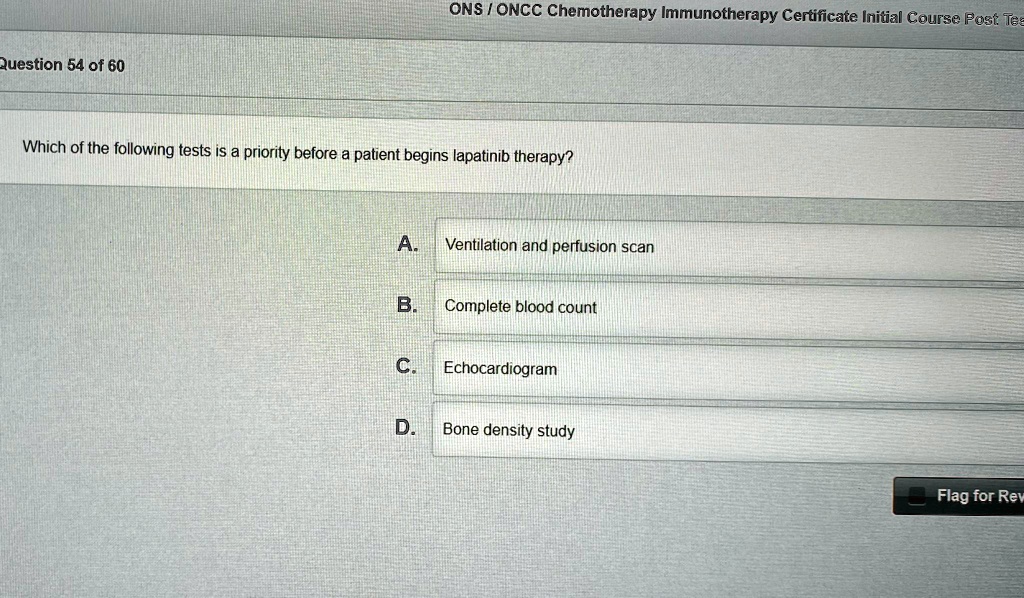 Onsoncc Chemotherapy Immunotherapy Certificate Course Answers Prntbl