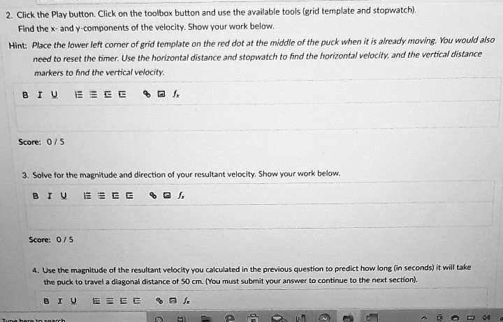Click the Play button: Click on the toolbox button and use the ...